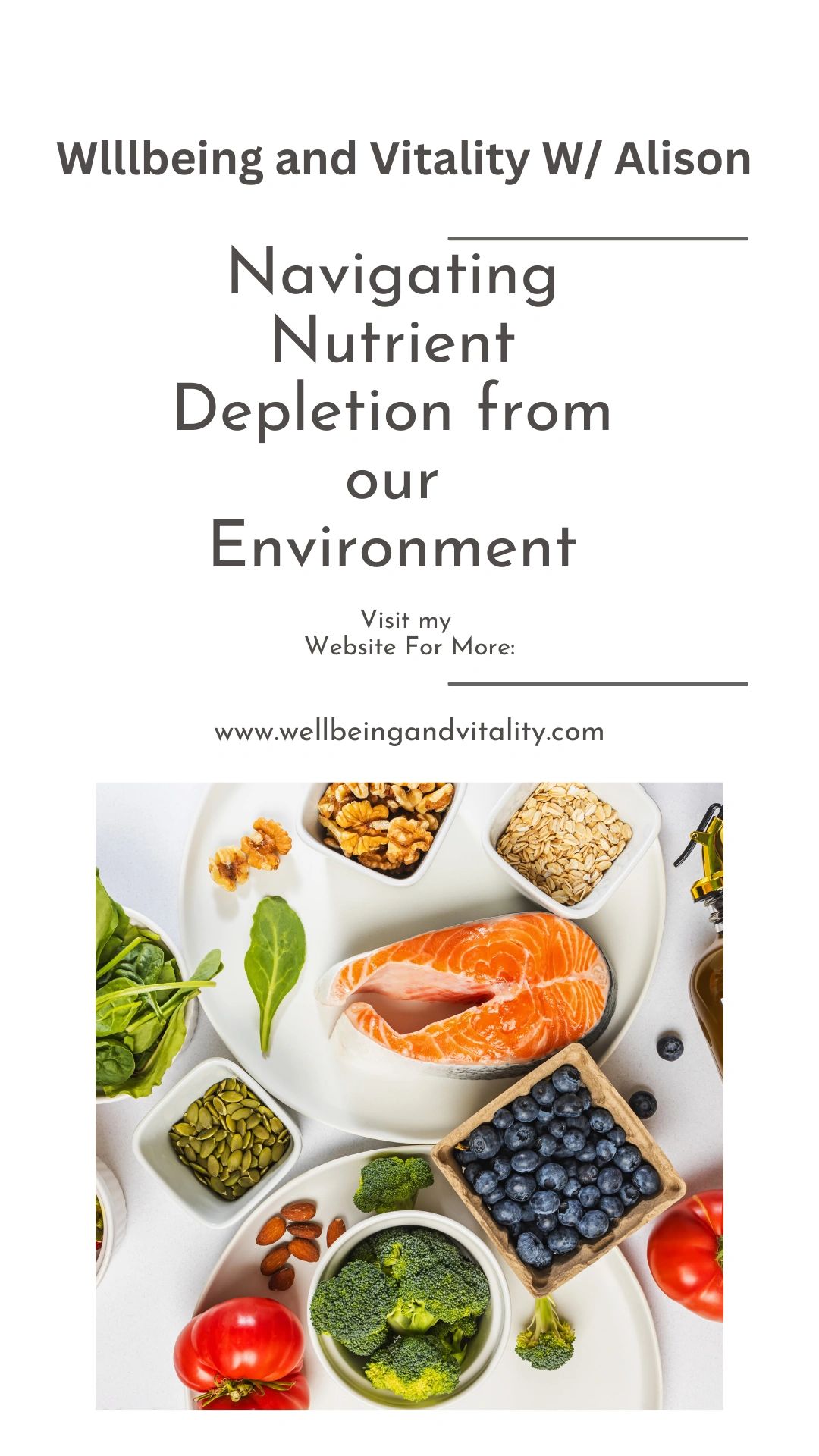 Navigating Nutrient Depletion from our Environment